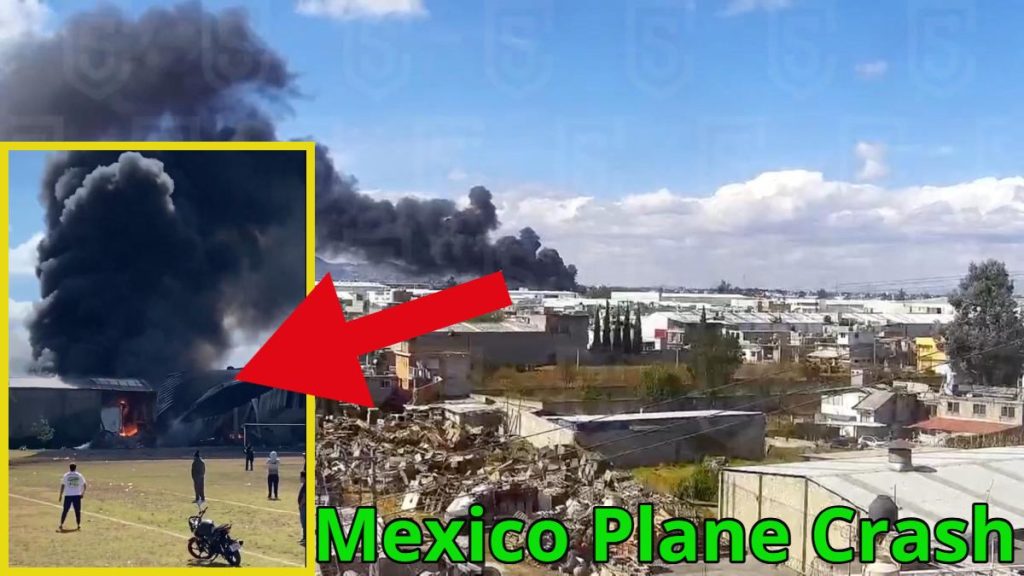 Mexico Plane Crash Video: मेक्सिको में बड़ा विमान हादसा, बिल्डिंग से ...
